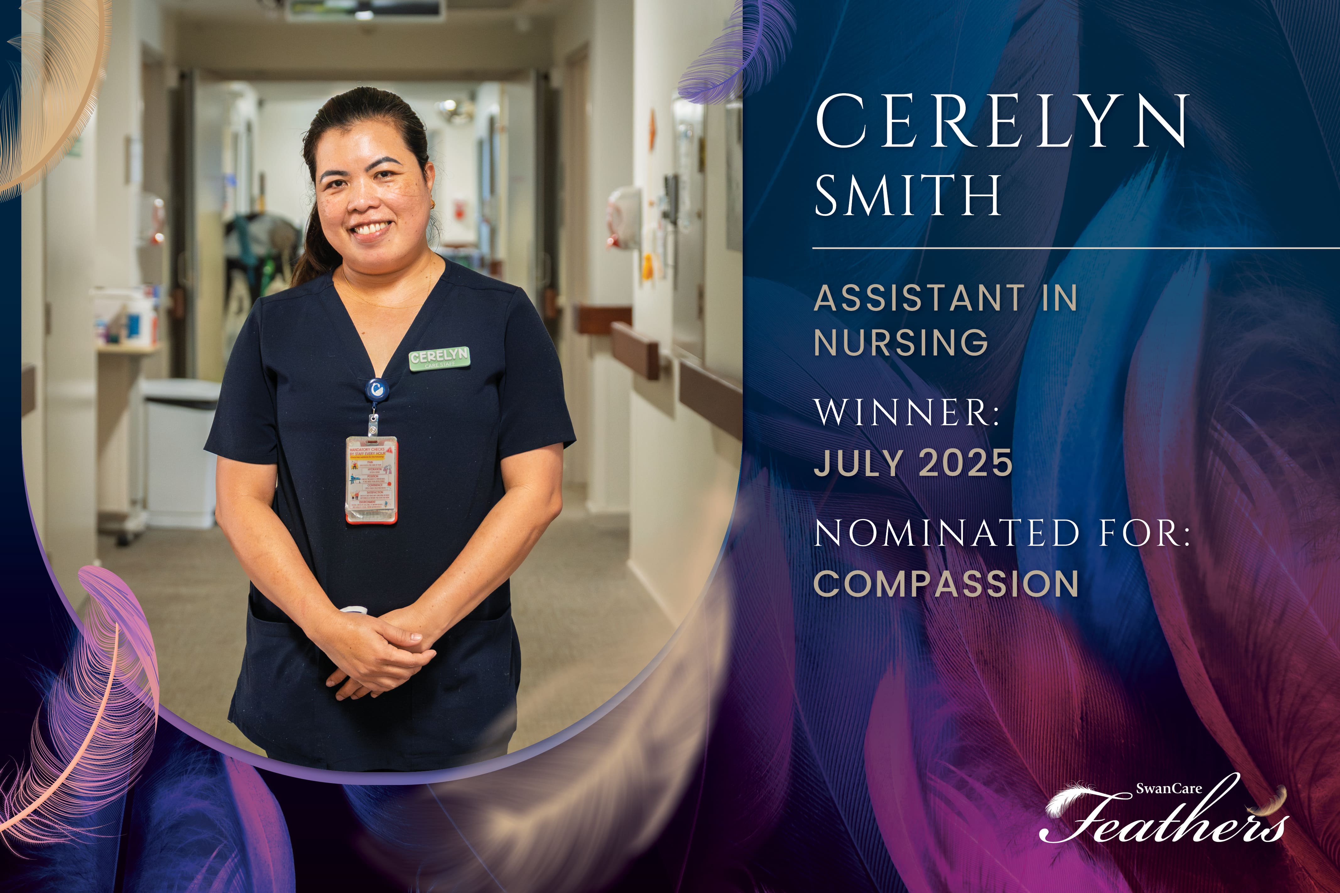 Feathers Winners July 2025 | SwanCare